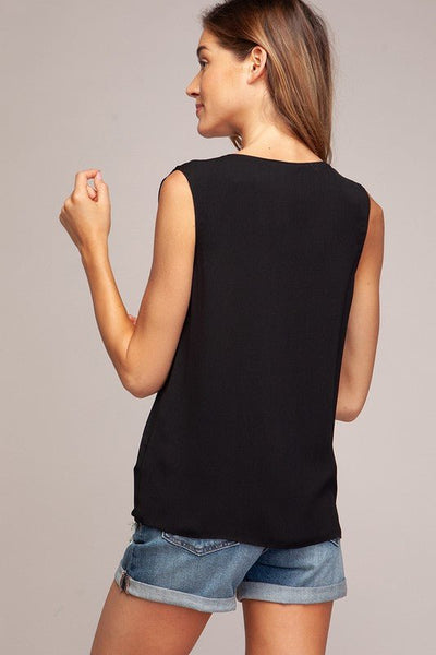 V-Neck Ruffle Top – Karden Lane