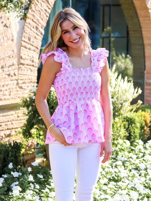 J. Marie Shay Ruched Top – Karden Lane