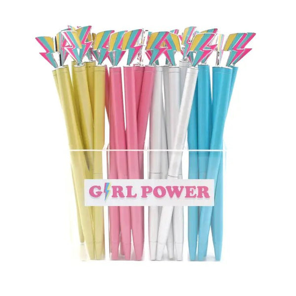Lightning Bolt Pen - Pearl White – Karden Lane